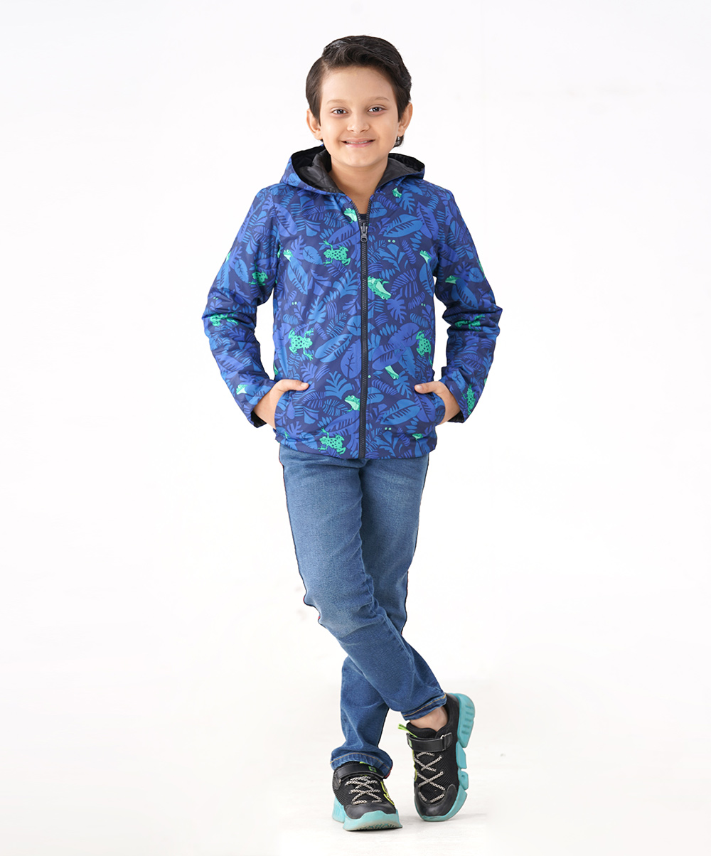 Kids-boy blue Jacket