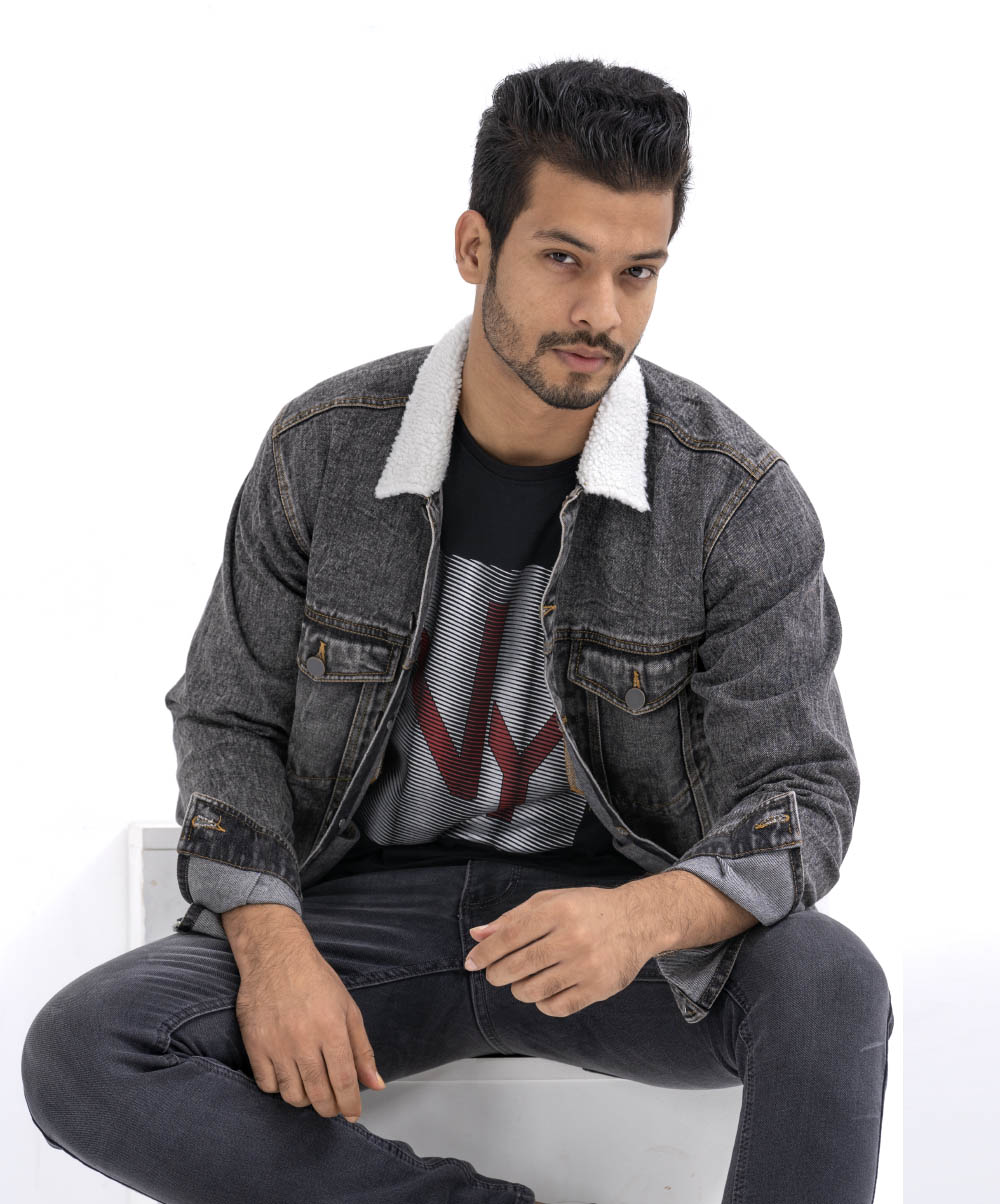 Ash Fitted Casual Jacket