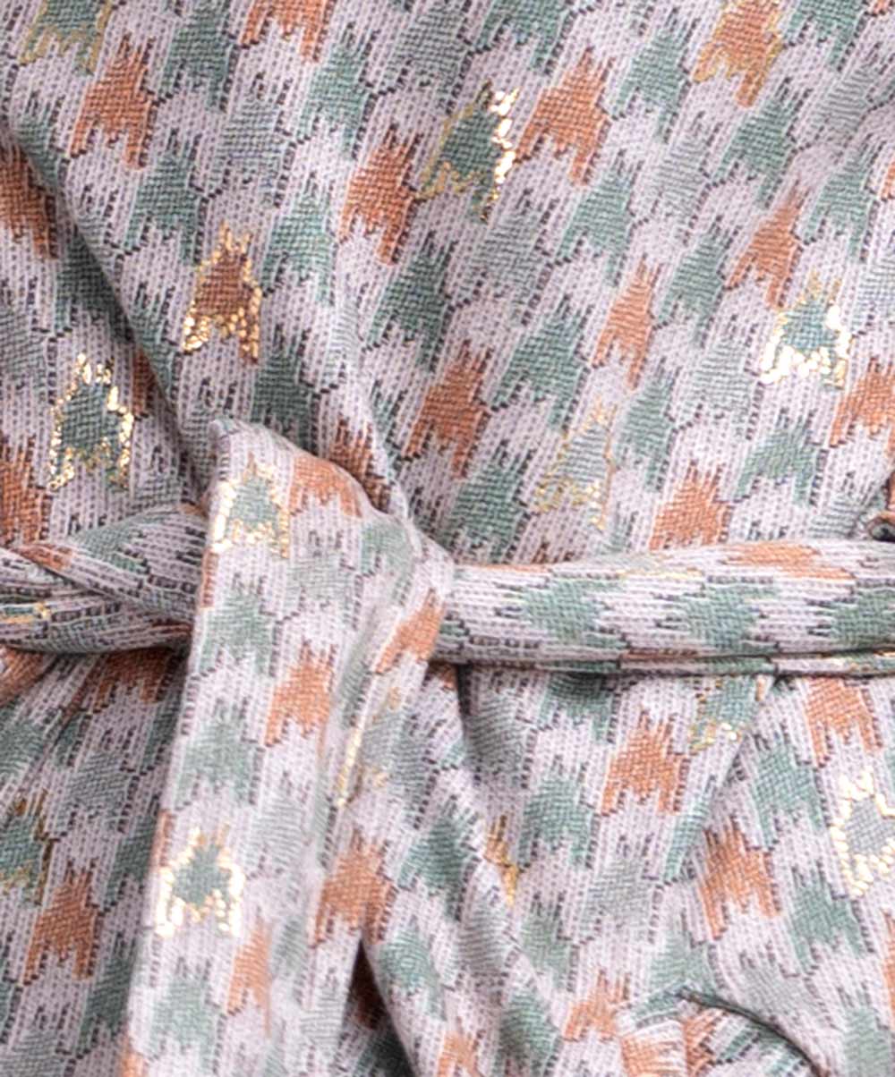 Multi-color Printed Coat Style Jacket