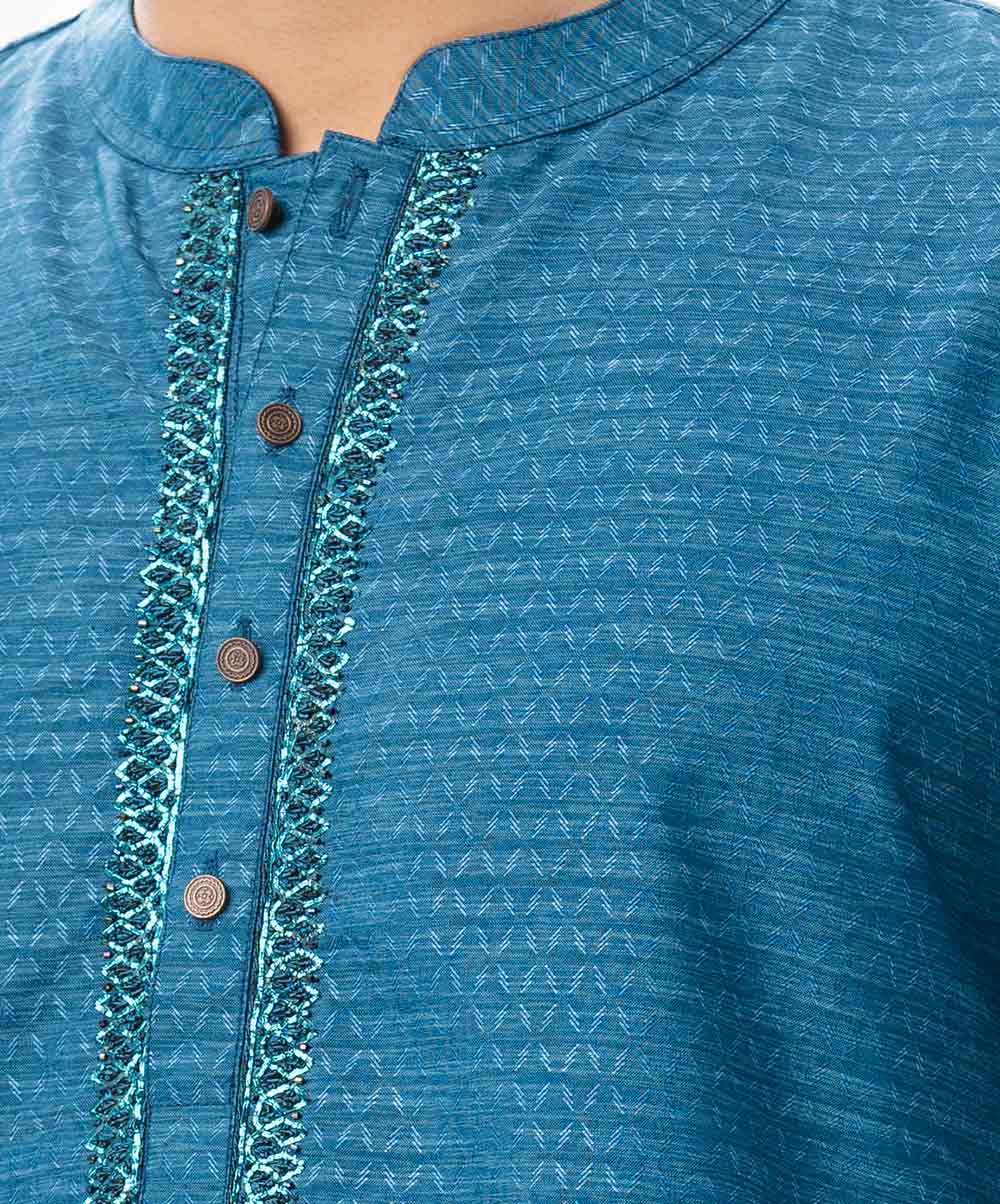 Blue Premium Panjabi