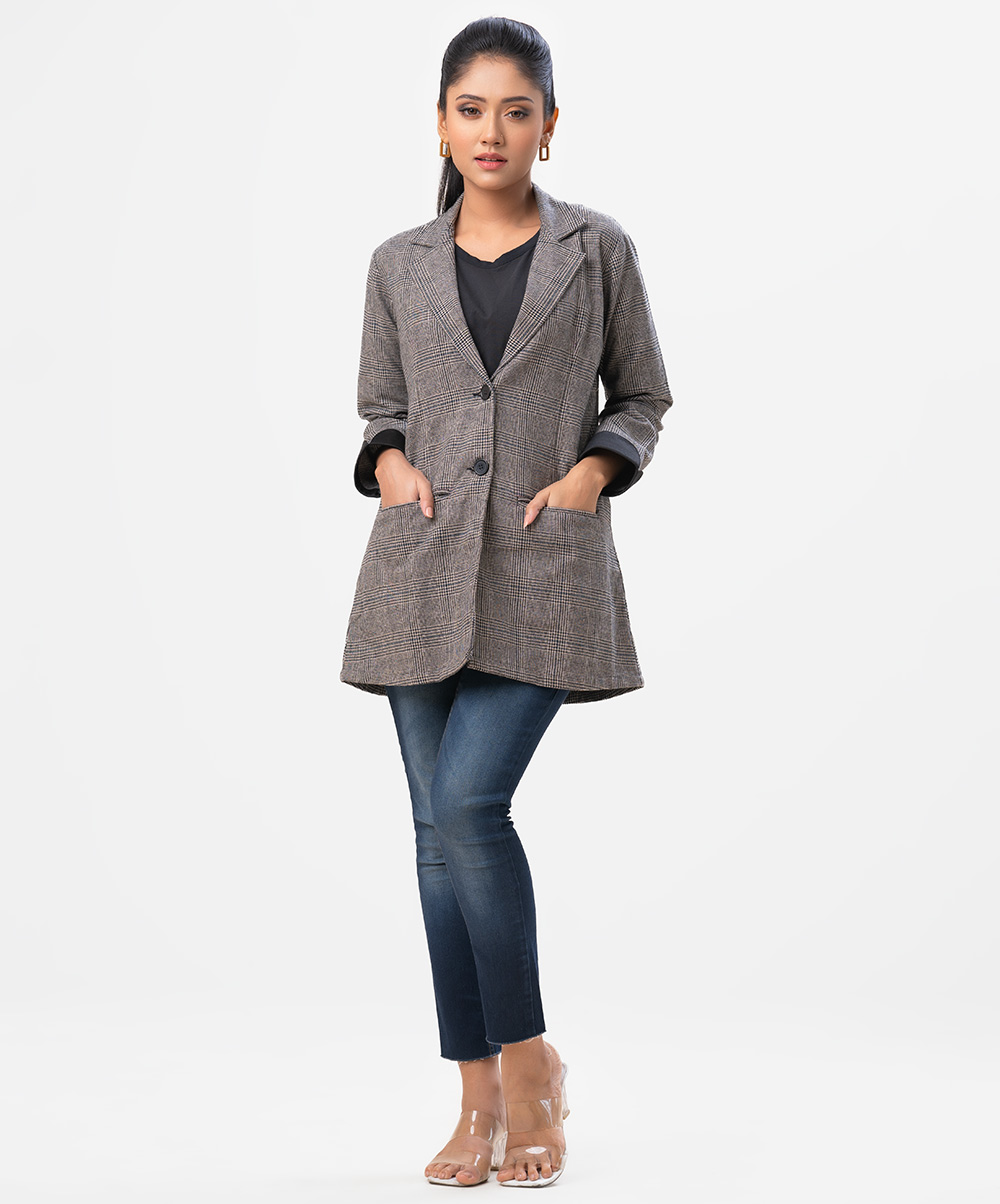 Gray Cotton Jacket
